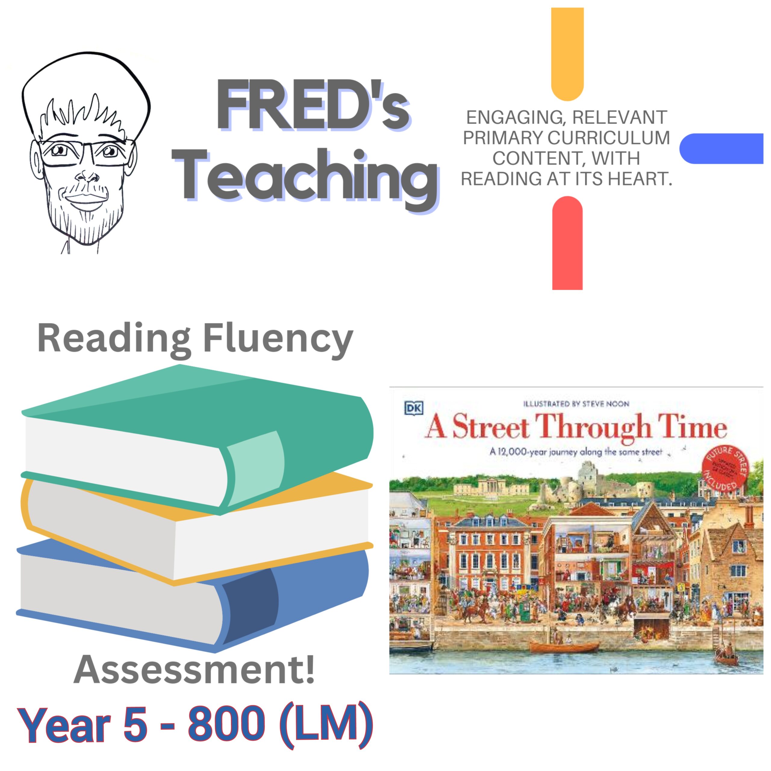 Year 5 Reading Fluency Assessment – A Street Through Time (800 LM ...