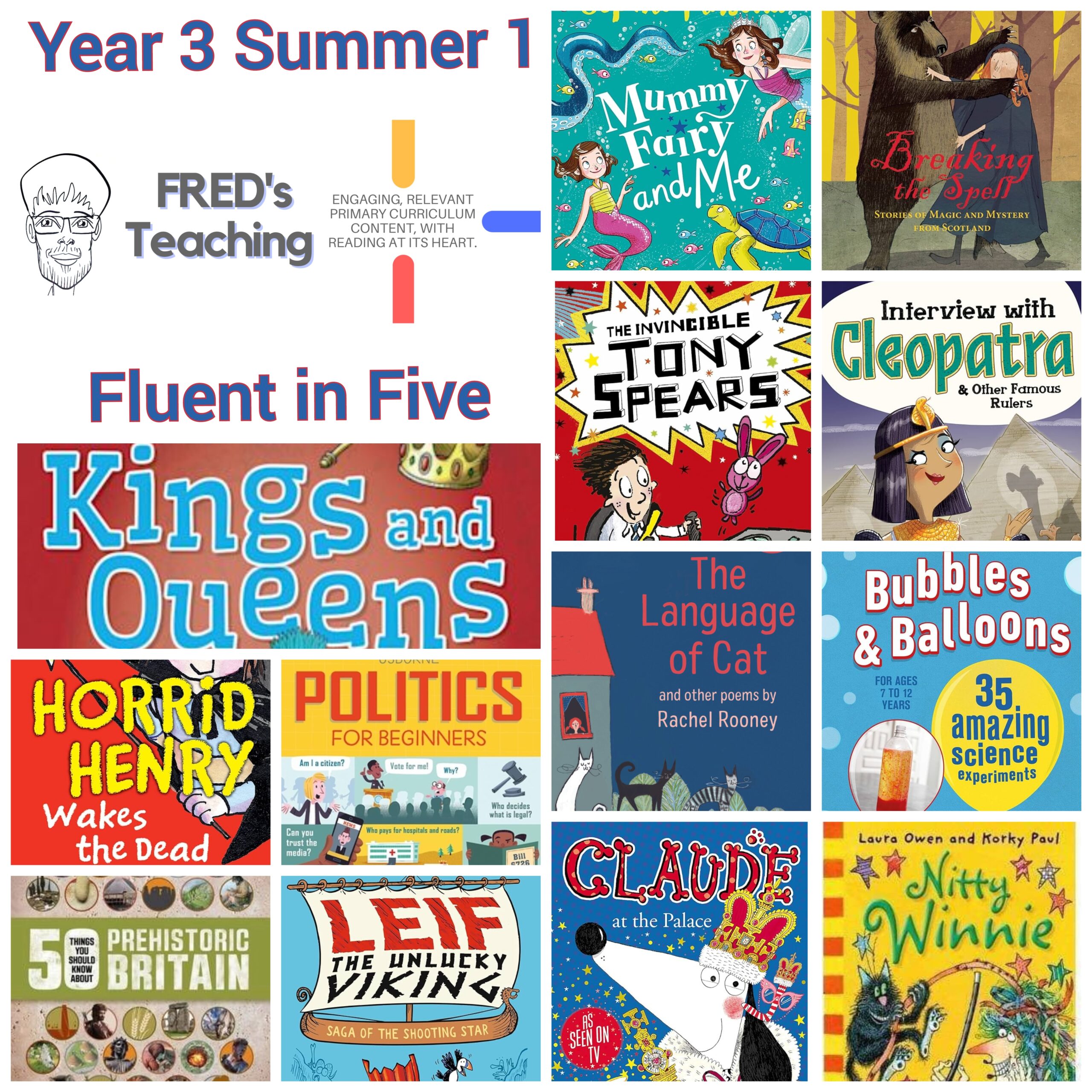 Year 3 Fluent in Five – Summer 1 – Fred's Teaching