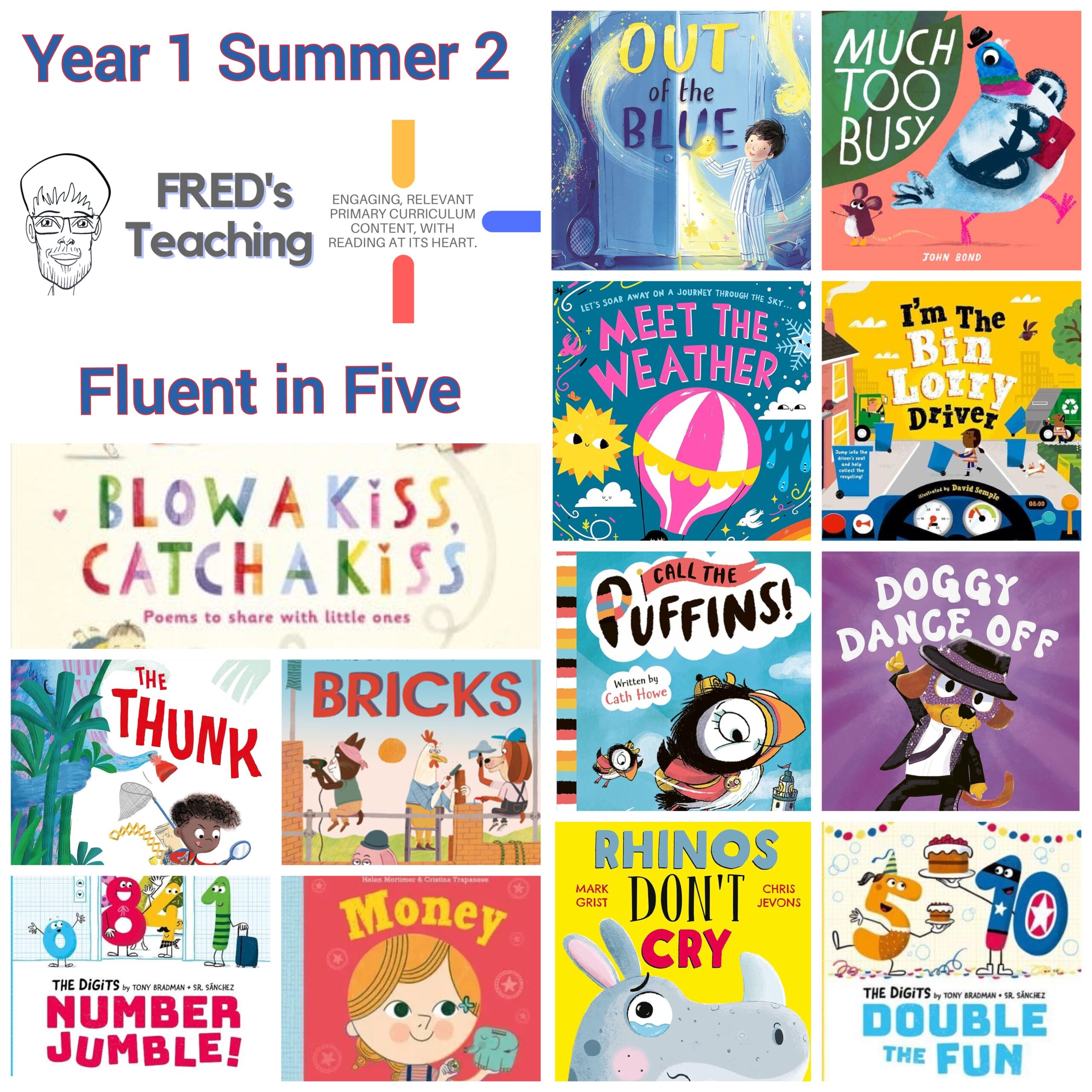 Year 1 Fluent in Five – Summer 2 – Fred's Teaching