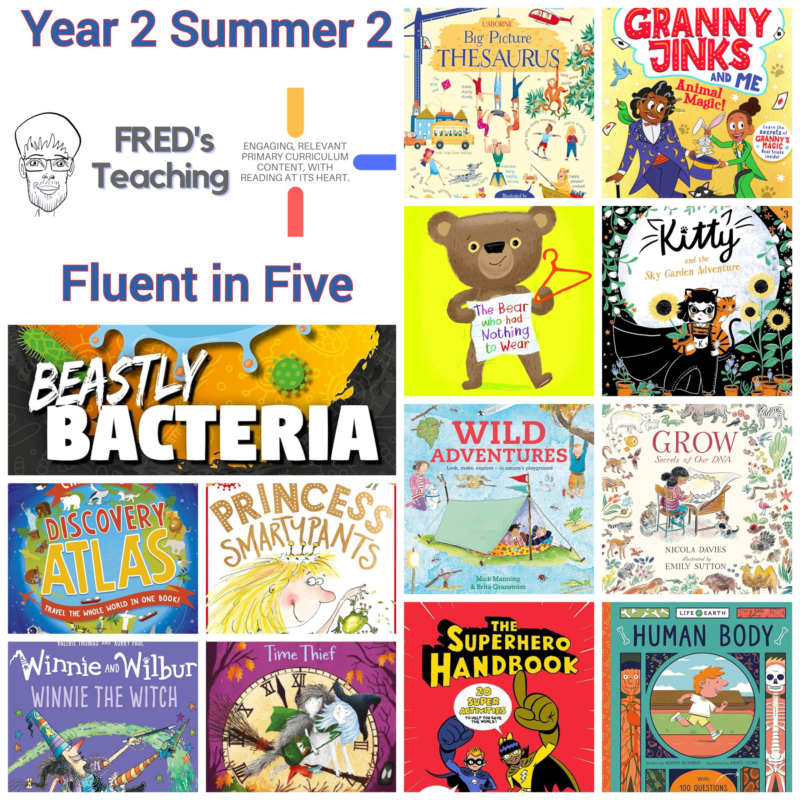 Year 2 Fluent in Five – Summer 2 – Fred's Teaching