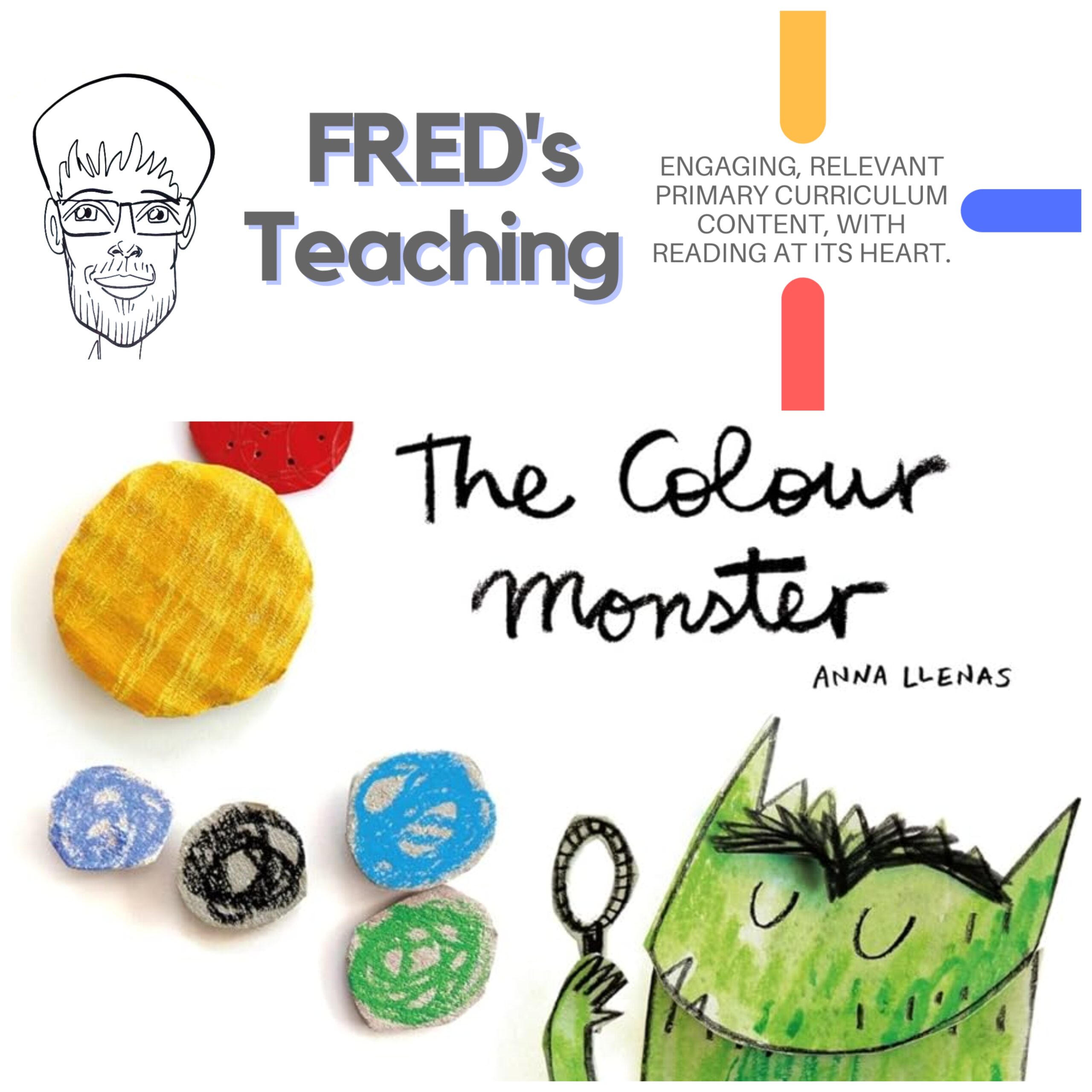 KS1 – The Colour Monster WCR – Fred's Teaching